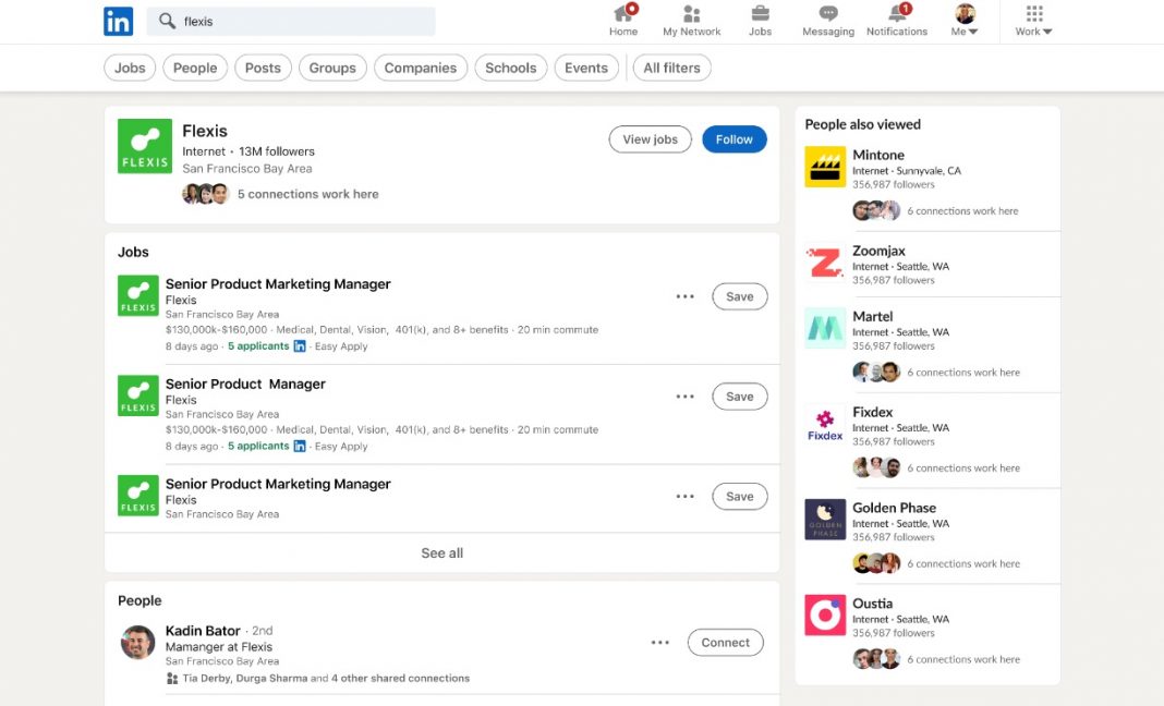 LinkedIn: nuovo design della piattaforma e user experience - Data ...