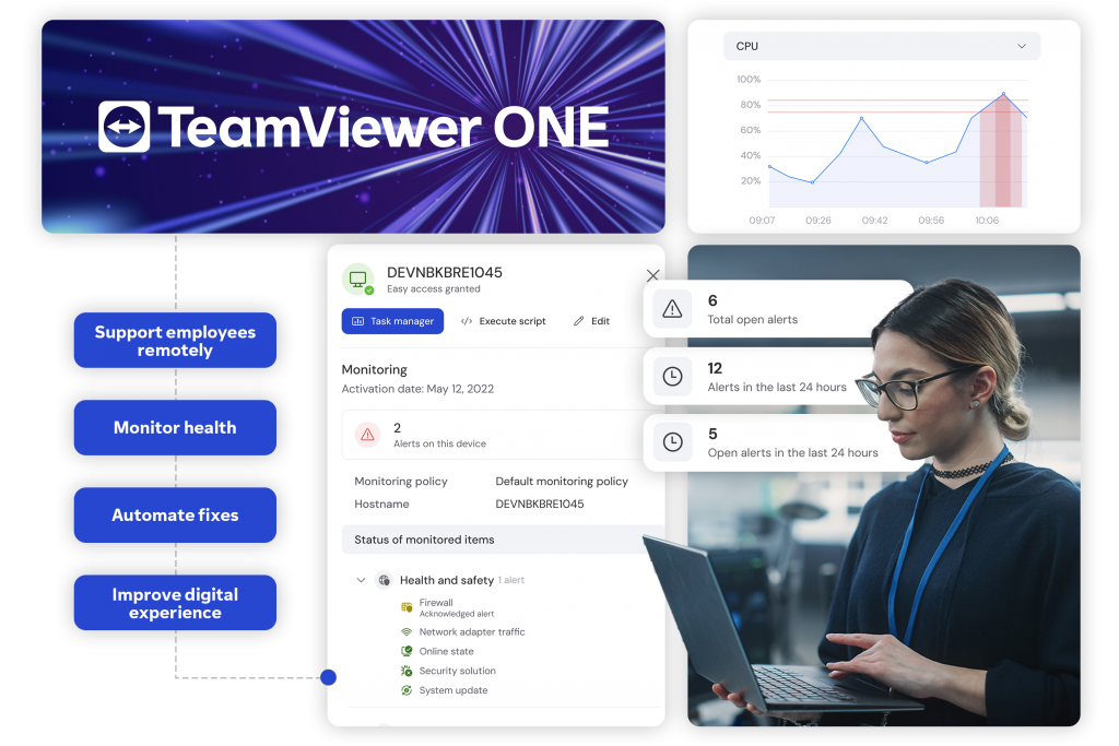 TeamViewer presenta la piattaforma Digital Workplace TeamViewer ONE ...